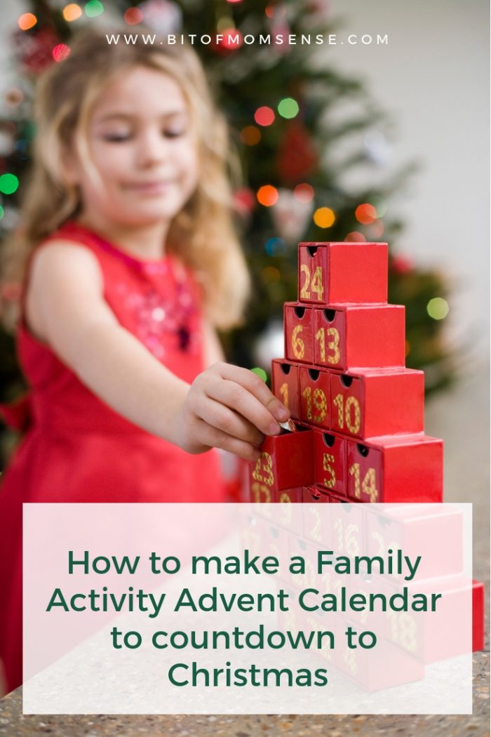 Our 2018 Advent Activity Calendar